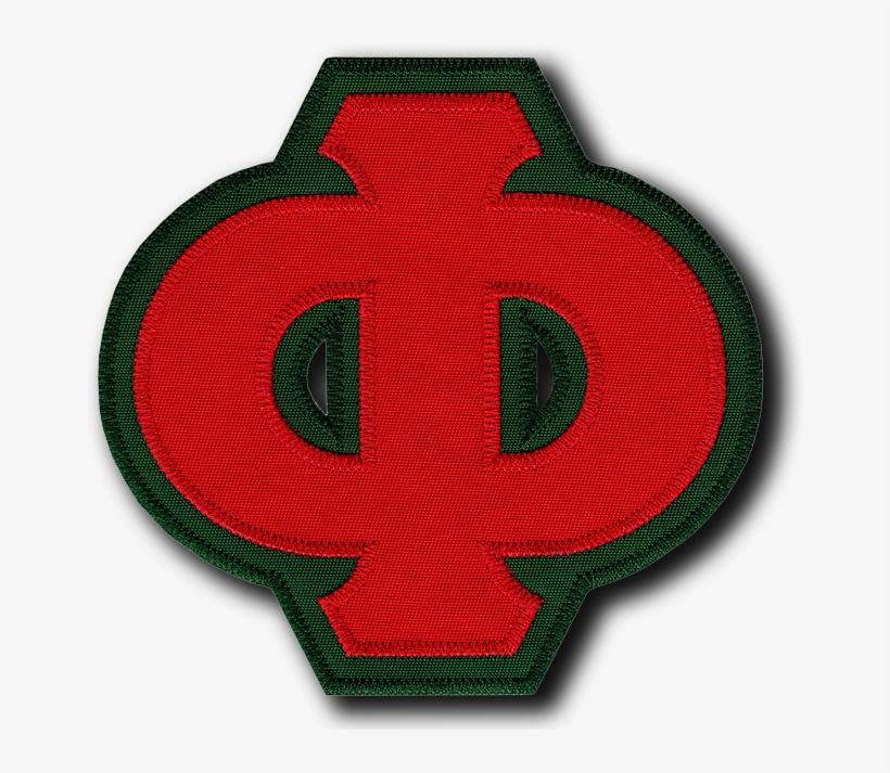 But Application Is Just As Easy With These Iron On - Phi Greek Letter ...