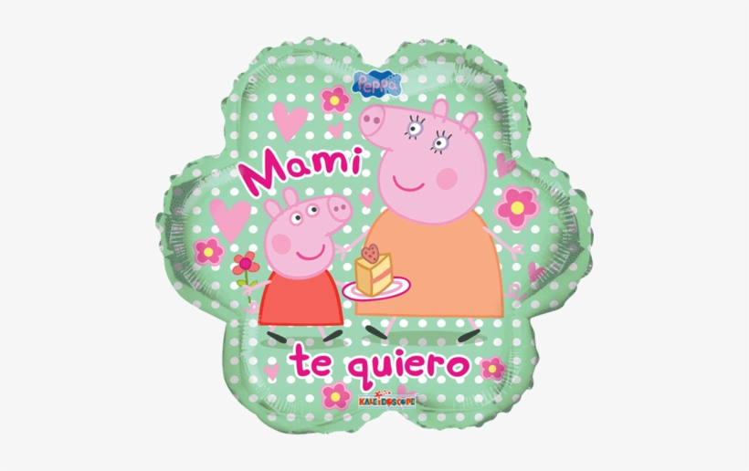 Peppa Pig Mami Te Quiero 18 Pulgadas Globo Metálico - Peppa Pig ...