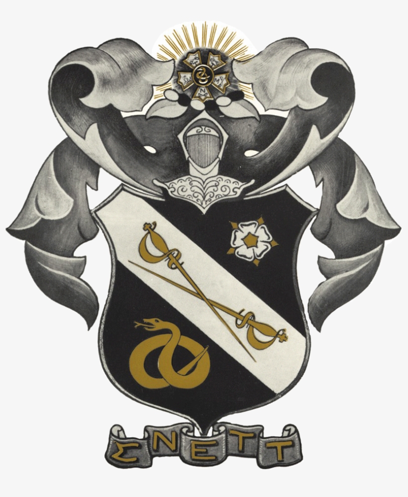 Sigma Nu - Coat Of Arms With Snake Transparent PNG - 900x979 - Free ...
