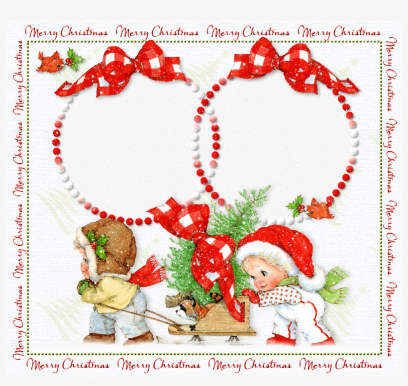Merry Christmas Frames Hd Transparent PNG - 1002x900 - Free Download on ...