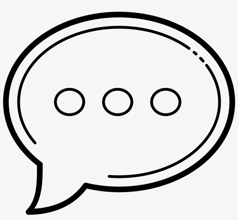 Balão De Fala Icon - Circle Transparent PNG - 1600x1600 - Free Download ...