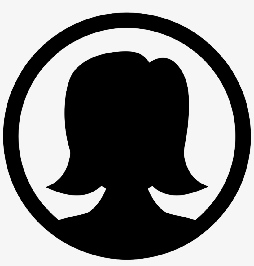 Female Shadow Circle - Female Shadow Icon Transparent PNG - 980x982 ...