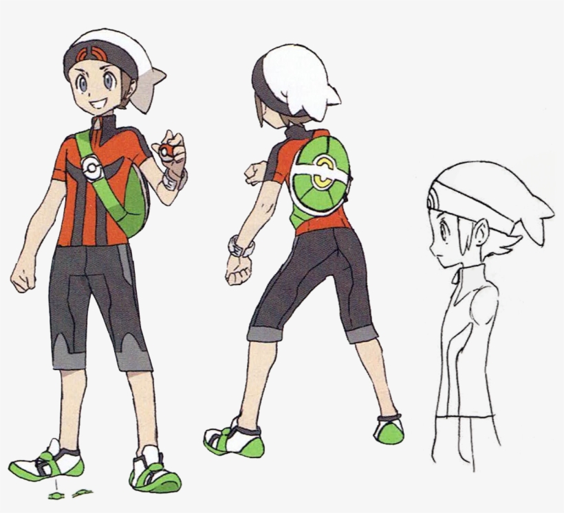 Download Best Oras Brendan Concept Artpng With Oras - Pokemon Brendan ...