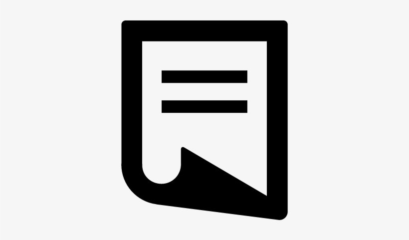 Folded Document Icon Vector - Document Transparent PNG - 400x400 - Free ...