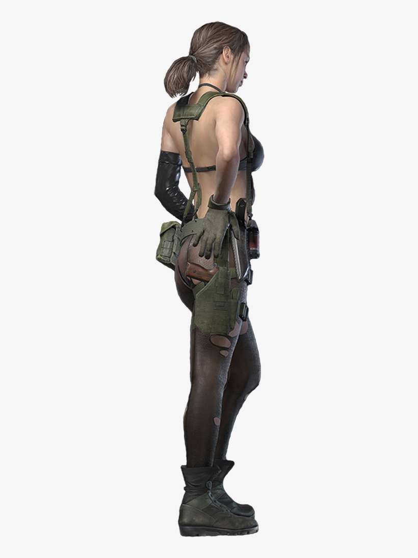 Quiet Mgsv Render Quiet Mgsv Render Art Back - Metal Gear Solid V Renders Transparent PNG ...