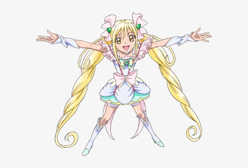 Cure Echo New Stage - Smile Precure Cure Echo Transparent PNG - 580x477 ...