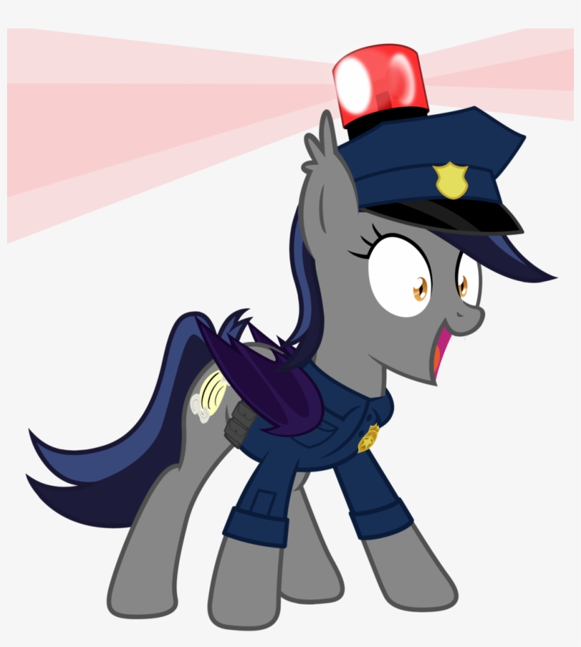 Echo As The Police - Mlp Bat Pony Echo Transparent PNG - 1024x1090 ...