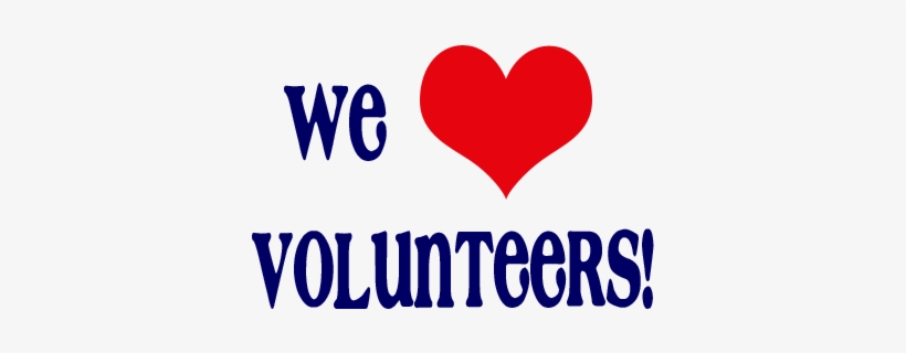 We Love Volunteers - We Love To Volunteer Transparent PNG - 400x400 ...