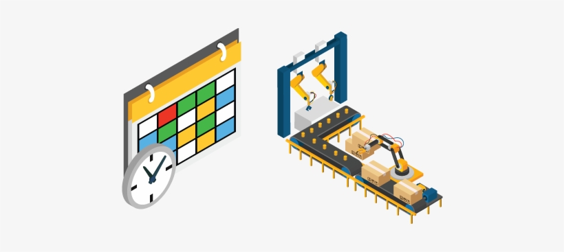 Production Scheduling Transparent PNG - 670x293 - Free Download on NicePNG