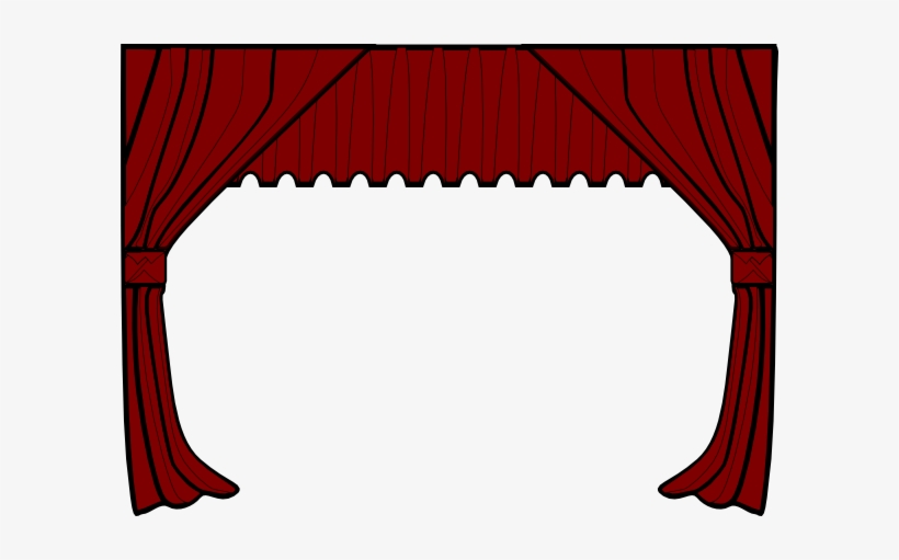 Curtain Clipart Svg - Curtain Svg Transparent PNG - 600x431 - Free ...