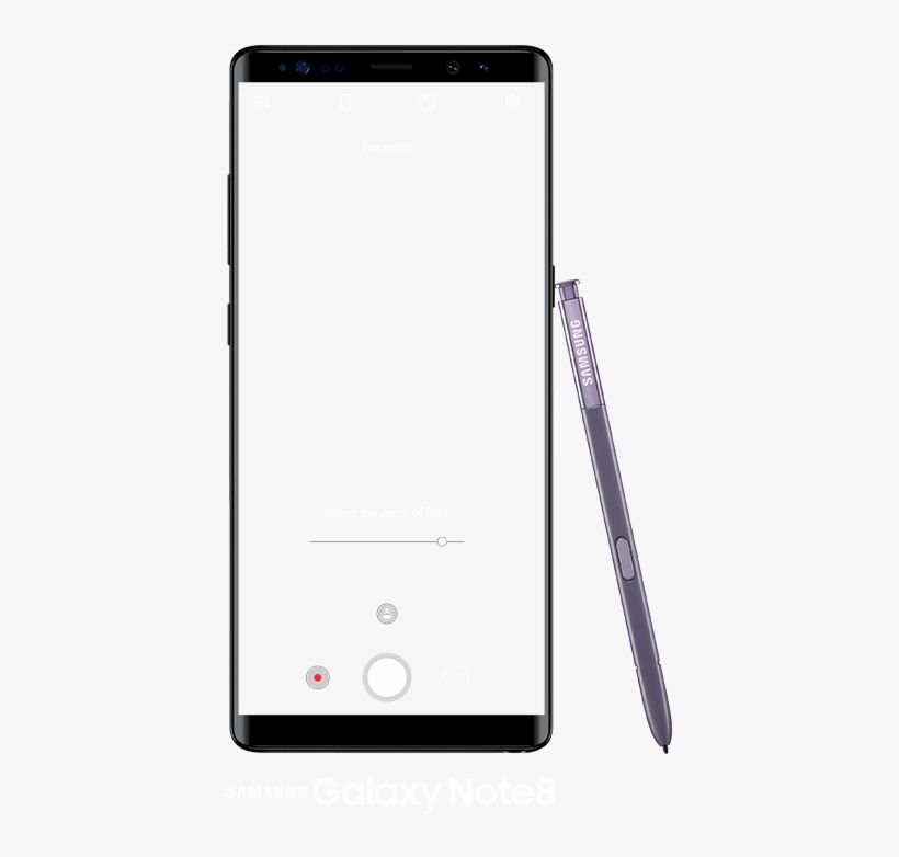 Samsung Galaxy Note8 - Note 8 Phone Frame Transparent PNG - 750x750 ...