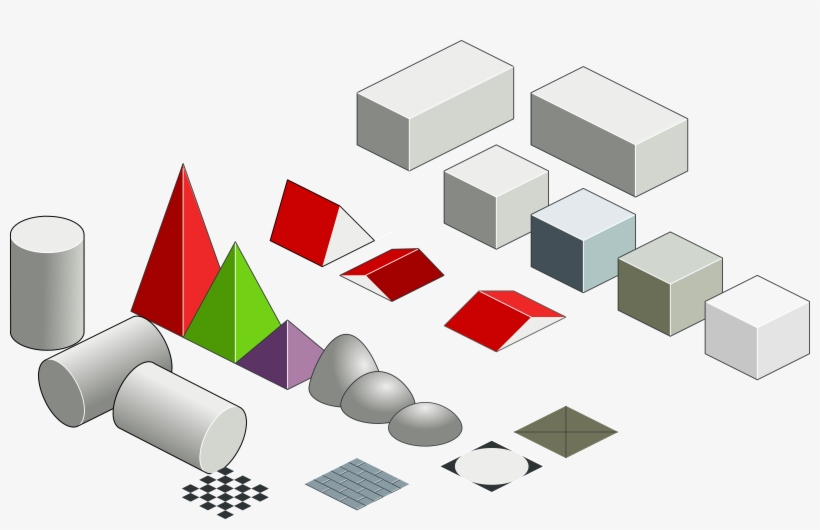 This Free Icons Png Design Of Set Of Basic Isometric Transparent PNG ...