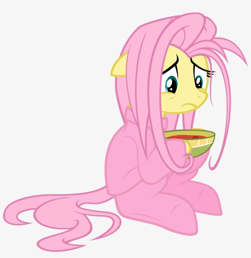 My Little Pony Lxxiii - Mlp Fluttershy Sick Transparent PNG - 1045x1024 ...