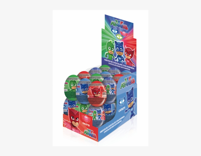 Pj Masks Chocolate Eggs - Huevos Chocolate Pj Masks Transparent PNG ...
