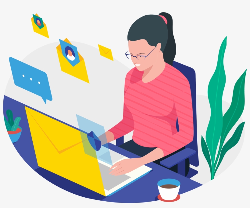 Reliable Email For Your Business - Zoho Office Suite Transparent PNG ...