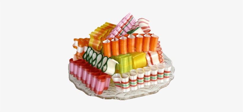 Ribbon Candy - Wavy Hard Candy Transparent PNG - 400x318 - Free ...