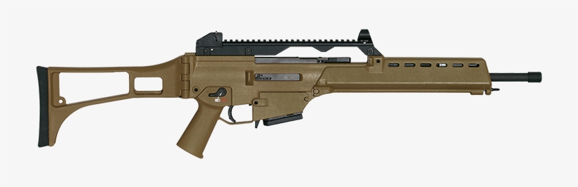 Rifles - Hk 243 Sar Transparent PNG - 740x207 - Free Download on NicePNG