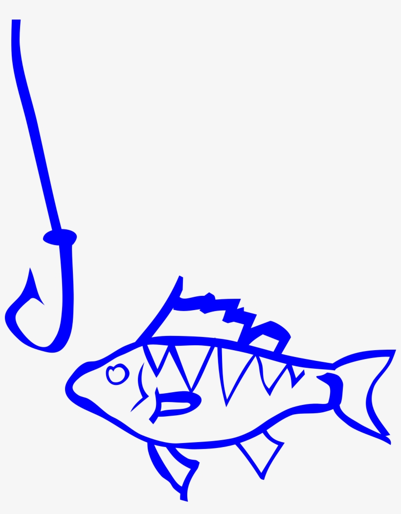 Cartoon Fish Hook