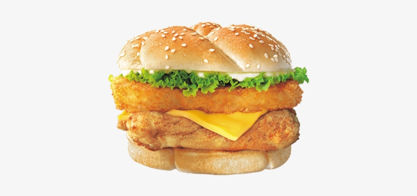 Kfc Double - Fast Food Really Looks Like Transparent PNG - 400x400 ...