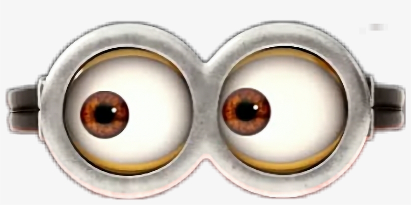 Minions Glasses Snap Snapchat - Transparent Minion Eyes Transparent PNG ...