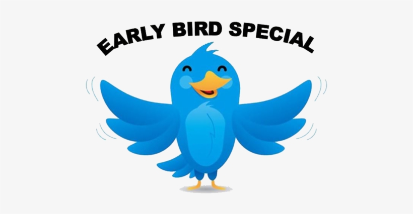 Early Bird Registrations Are Now Open - Early Bird Special Transparent ...