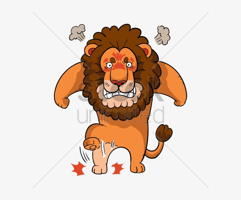 Angry Lion Clipart For Kids
