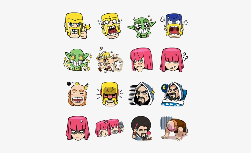 Download Clash Of Clans - Stickers Clash Of Clans - HD Transparent PNG ...