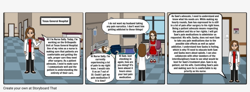 Patient Advocate Cartoon