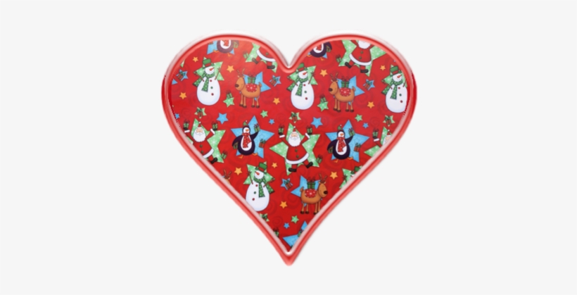 Christmas Clipart Heart - Christmas Hearts Clip Art Transparent PNG ...