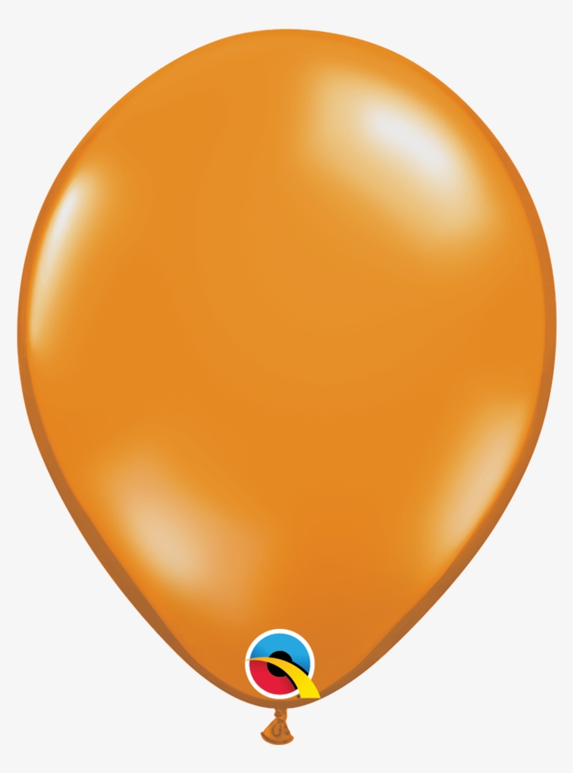Mandarin Orange, Qualatex 11" Latex Balloon - 90-a-round Birthday Latex ...