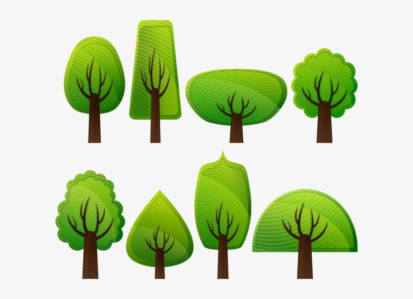 Small - Simple Trees Vector Png Transparent PNG - 600x515 - Free ...