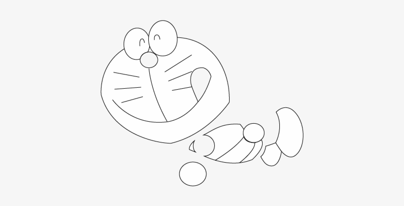 Download Doraemon Black And White Png - HD Transparent PNG - NicePNG.com