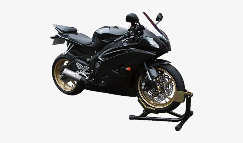 Motorbike In Front Wheel Chock - Bike It Biketek Self Assembly Front ...