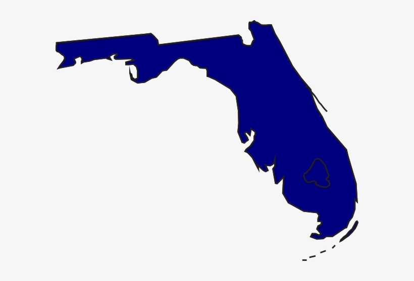 Blue Florida Clip Art Transparent PNG - 600x478 - Free Download on NicePNG