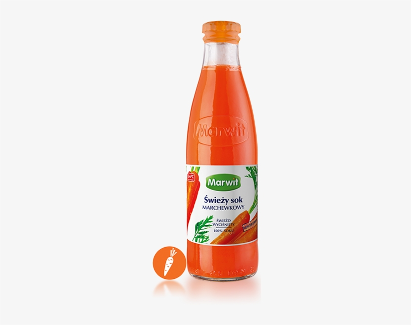 Fresh Carrot Juice - Marwit Sok Marchewkowy Transparent PNG - 225x579 ...