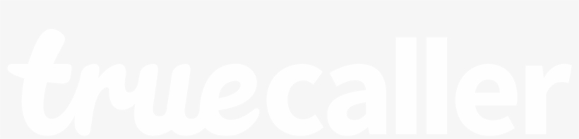 White - Truecaller Logo Transparent PNG - 1600x400 - Free Download on ...