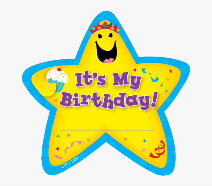 Creative Teaching Press® It's My Birthday Star Badges - Super Star Clip ...