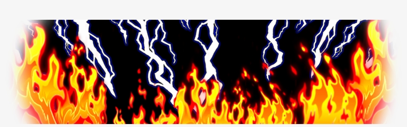 Fire And Thunder Background Ch - Flame Transparent PNG - 1700x450 ...