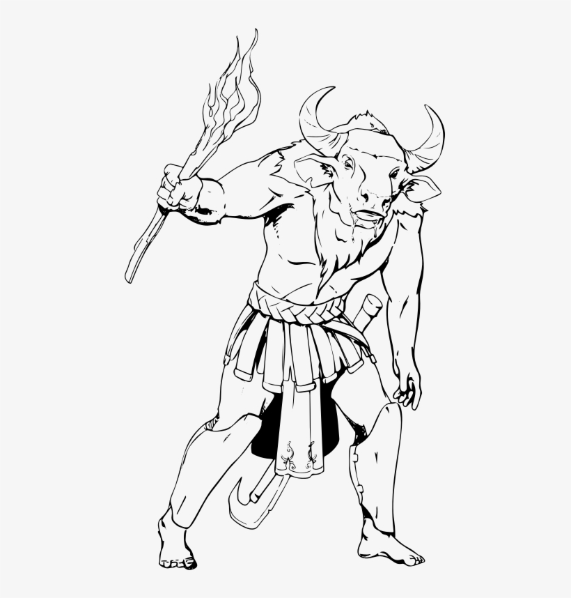 Greek Minotaur From Percy Jackson