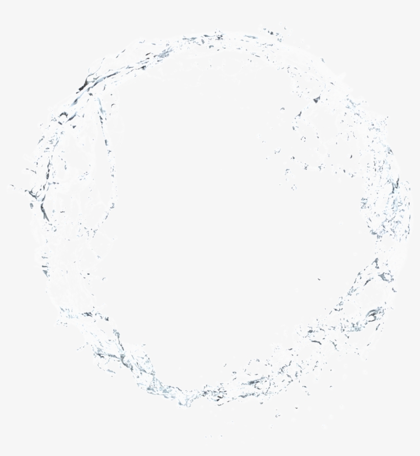 Download Splashing Water Circle Png Element - Circle - HD Transparent ...