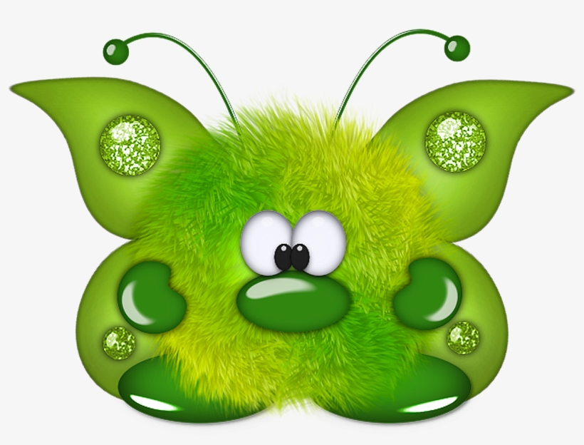 Fuzzy Butterfly Cartoon Monsters, Cute Monsters, Cute - Пушистики ...