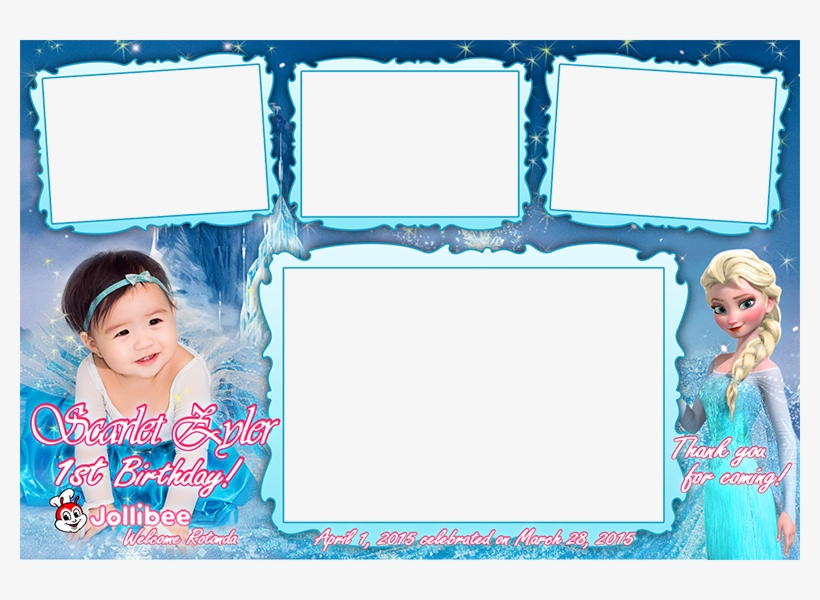 Inch 1st Birthday Invitation - Frozen 1st Birthday Invitation ...