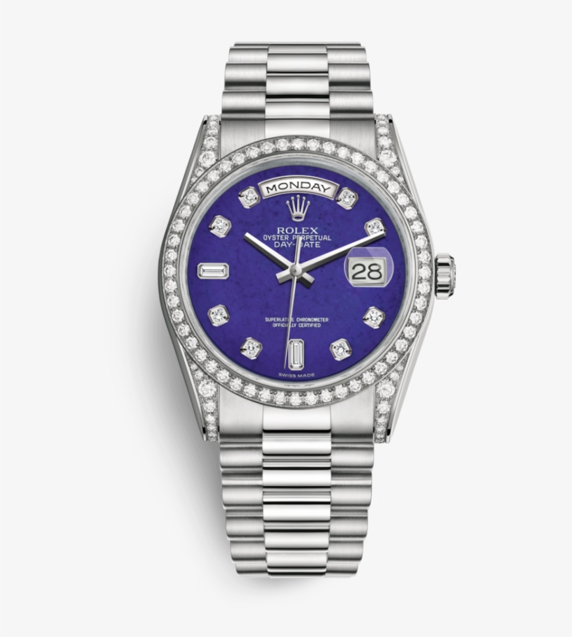 Download Day Date 36 Blue Dial - Rolex Day Date Weissgold Diamanten ...