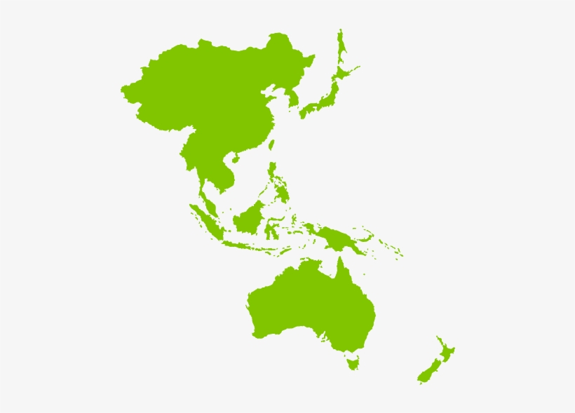 Download Jobs In Asia Pacific - Asia Pacific Map Vector - HD ...