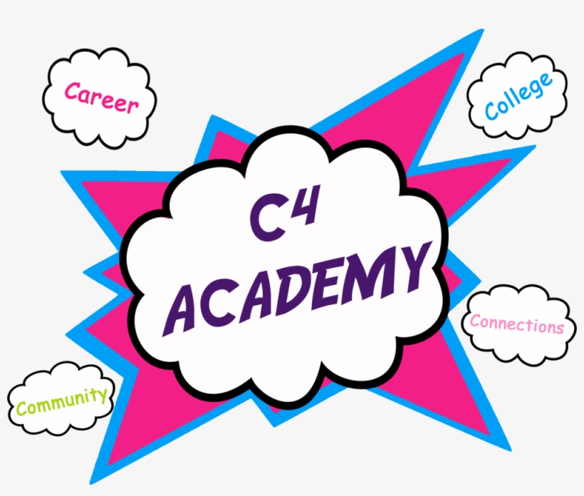C4 Academy Logo 2018 With Words - Portable Network Graphics Transparent ...