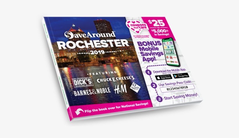 2019 Save Around Coupon Book Transparent PNG - 600x395 - Free Download ...
