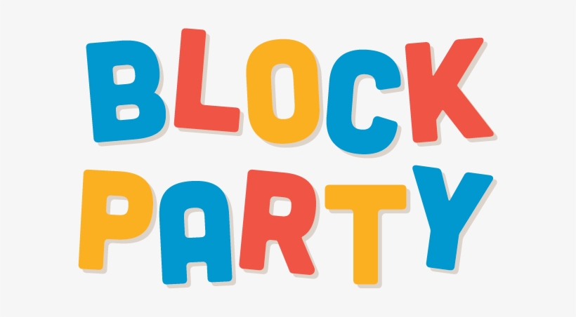 Friends And Family Block Party - Block Party Transparent PNG - 598x372 ...