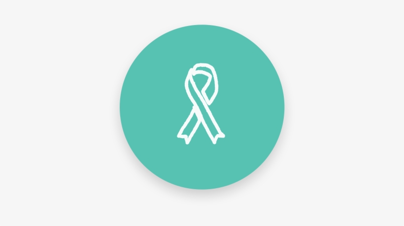 The Teal Ribbon - Emblem Transparent PNG - 378x380 - Free Download on ...
