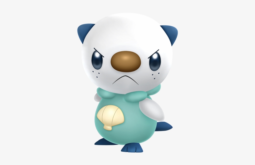 Oshawott Pokepark2 Model - Oshawott Pokepark 2 Transparent PNG ...