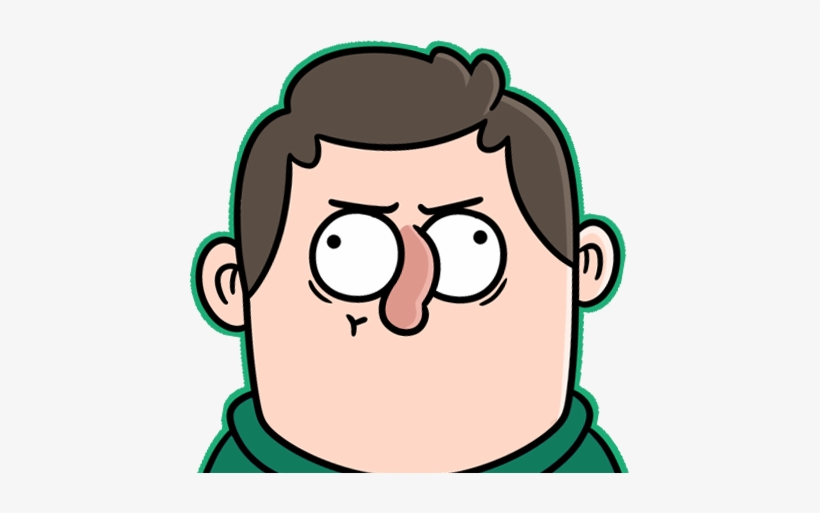 Greenguy Emote Http - Illustration Transparent PNG - 440x433 - Free ...